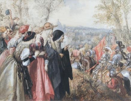 Sir John Gilbert Watercolour – Ibbett Mosely Auctions