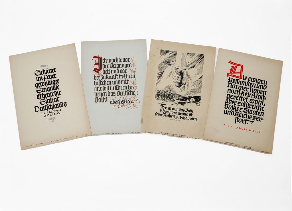 Nazi German Propaganda Posters. – Ibbett Mosely Auctions