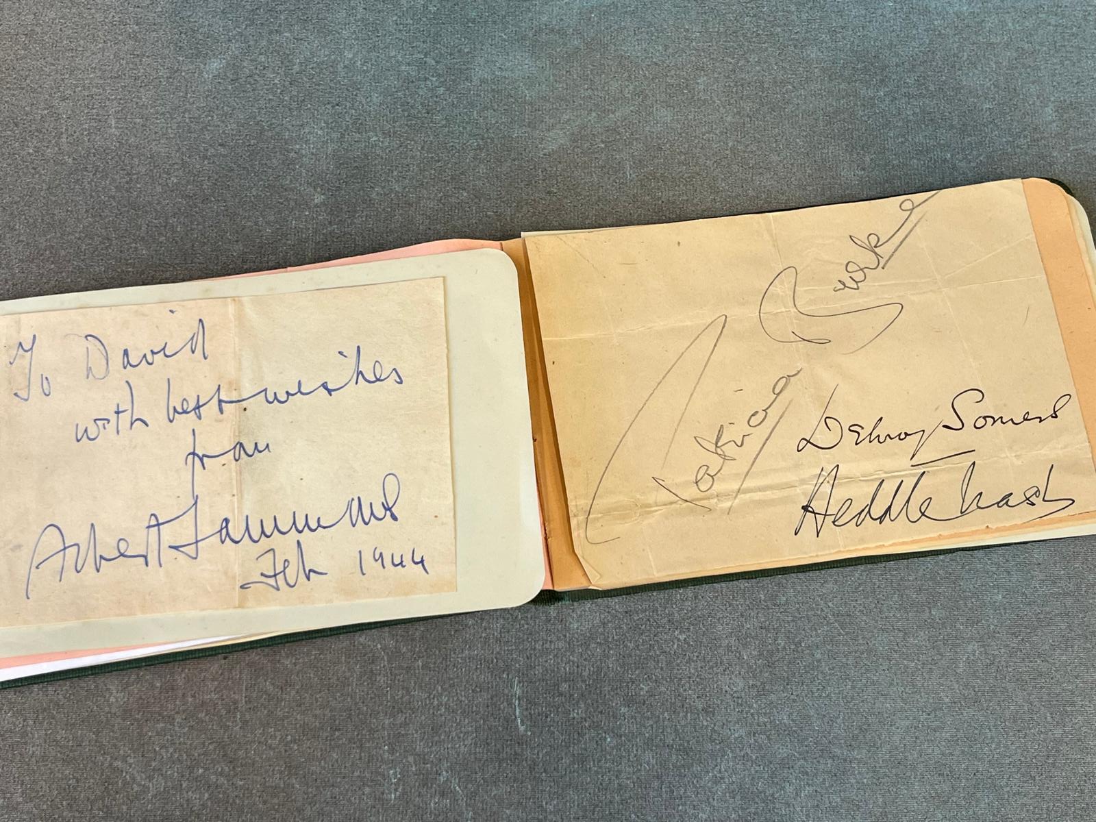 An Autograph Album of Theatre Stars, Etc. – Ibbett Mosely Auctions